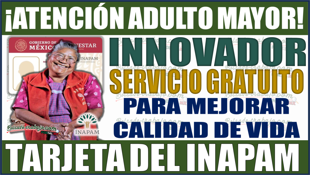 ¡Atención Mayores! INAPAM lanza innovador servicio gratuito para ... ¡Atención Mayores! INAPAM lanza innovador servicio gratuito para ...
